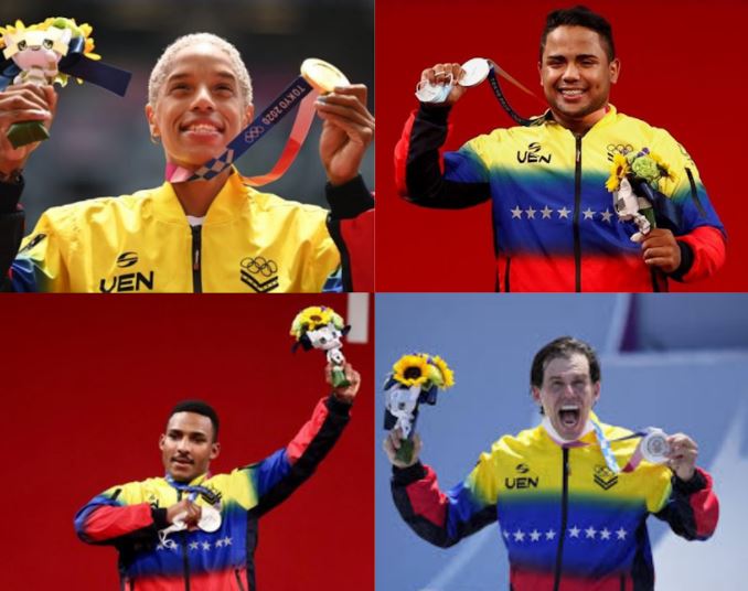 Los atletas venezolanos destacan en los Juegos Olímpicos de Tokio ...