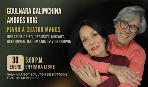 Los pianistas Goulnara Galimchina y Andrés Roig protagonizan el primer ...